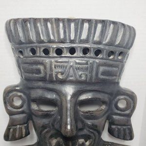 Unbranded | Art | Mcm Mexican Black Clay Barro Negro Folk Art Aztec ...